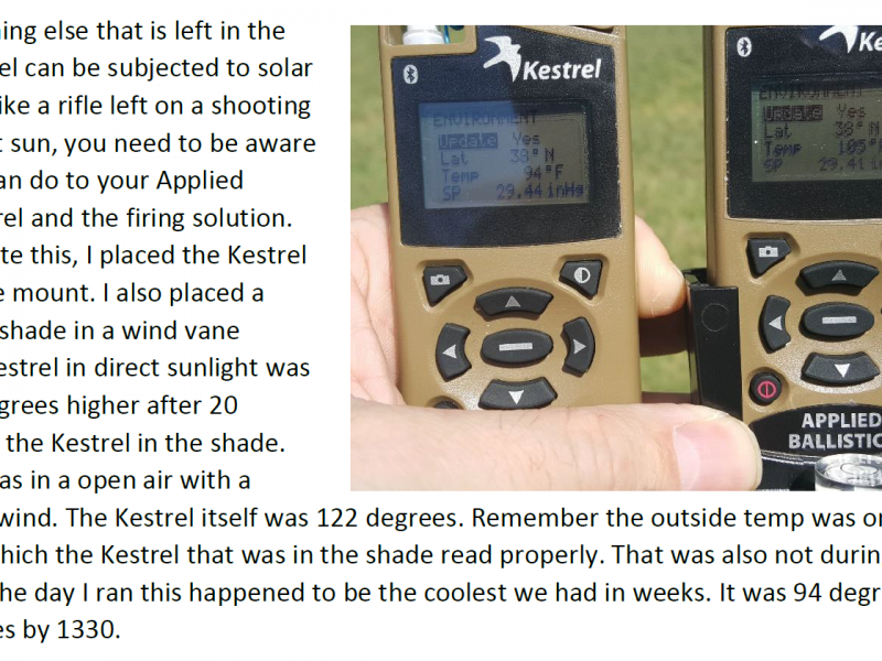 Education - Applied Ballistics